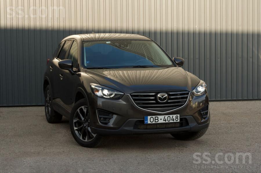 Brown Mazda CX-5 2016 in Riga, with an engine capacity of 2.20 L and mileage of 159 thousand km for 11500 €, photo 3 on AUTOMOTO.COM.LV