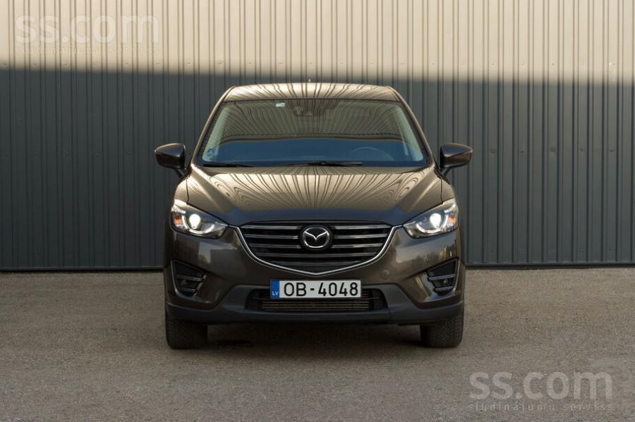 Brown Mazda CX-5 2016 in Riga, with an engine capacity of 2.20 L and mileage of 159 thousand km for 11500 €, photo 5 on AUTOMOTO.COM.LV