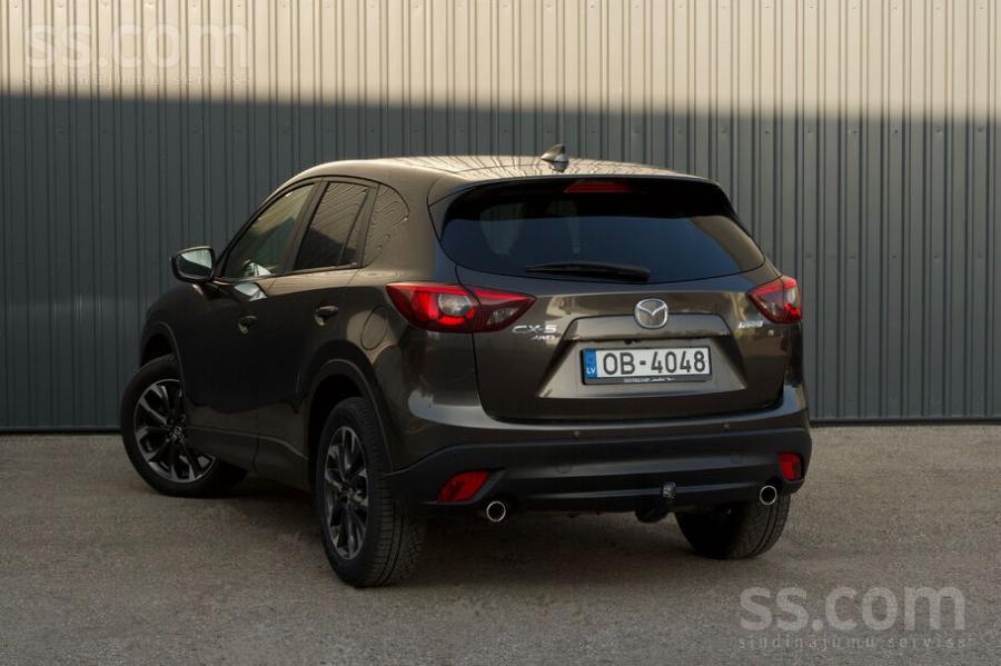 Brown Mazda CX-5 2016 in Riga, with an engine capacity of 2.20 L and mileage of 159 thousand km for 11500 €, photo 9 on AUTOMOTO.COM.LV