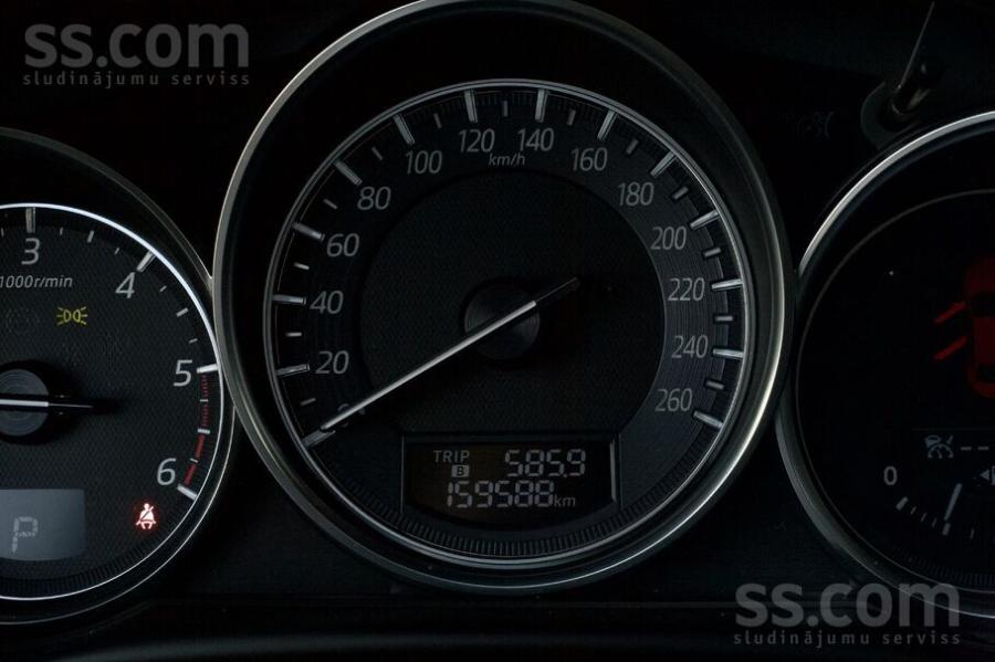 Brown Mazda CX-5 2016 in Riga, with an engine capacity of 2.20 L and mileage of 159 thousand km for 11500 €, photo 14 on AUTOMOTO.COM.LV