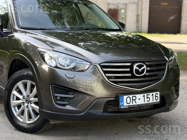 Brown Mazda CX-5 2016 in Jelgava, with an engine capacity of 2.20 L and mileage of 205 thousand km for 6800 €, photo 6 on AUTOMOTO.COM.LV