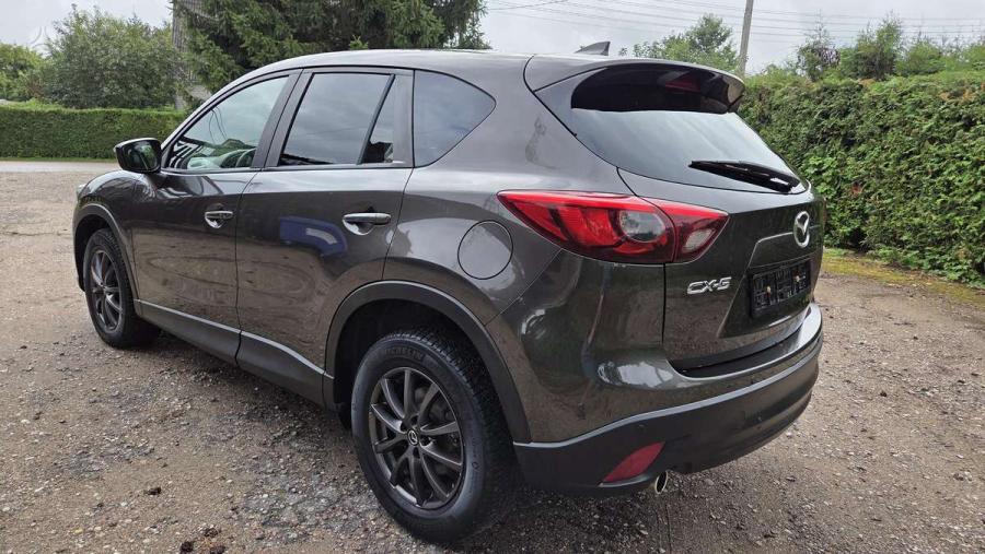 Brūns Mazda CX-5 2016 Prienai, ar dzinēja tilpumu 2.19 L un nobraukumu 150 tūkst. km par 8950 €, foto 5 vietnē AUTOMOTO.COM.LV