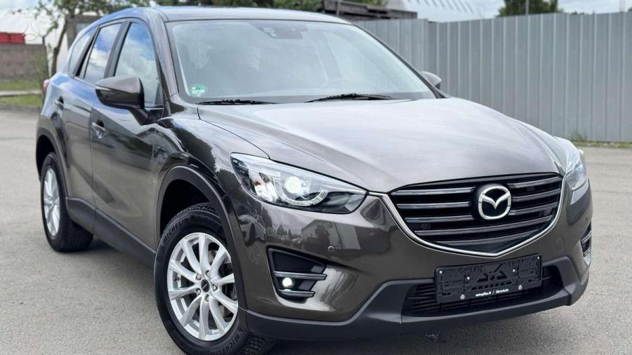Brown Mazda CX-5 2017 in Telschi, with an engine capacity of 2.19 L and mileage of 179 thousand km for 10700 €, photo 1 on AUTOMOTO.COM.LV