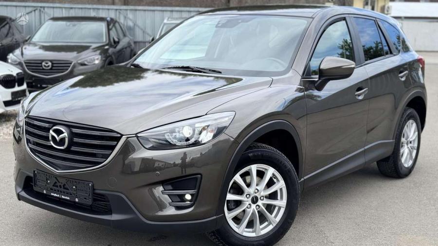 Brown Mazda CX-5 2017 in Telschi, with an engine capacity of 2.19 L and mileage of 179 thousand km for 10700 €, photo 3 on AUTOMOTO.COM.LV
