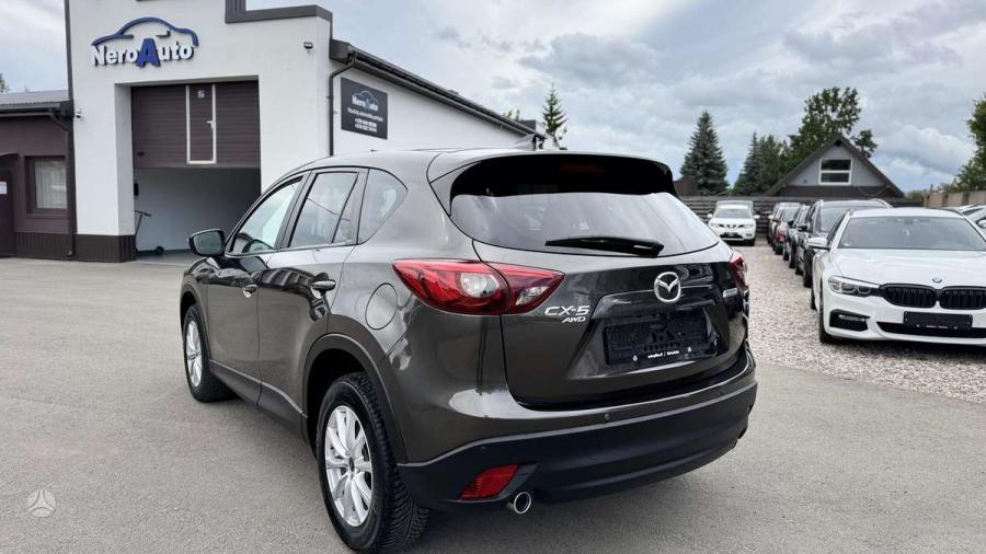 Brown Mazda CX-5 2017 in Telschi, with an engine capacity of 2.19 L and mileage of 179 thousand km for 10700 €, photo 9 on AUTOMOTO.COM.LV