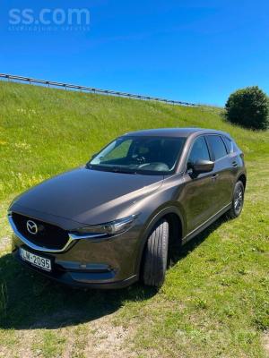 Brown Mazda CX-5 2018 in Riga, with an engine capacity of 2.00 L and mileage of 105 thousand km for 18300 €, photo 4 on AUTOMOTO.COM.LV
