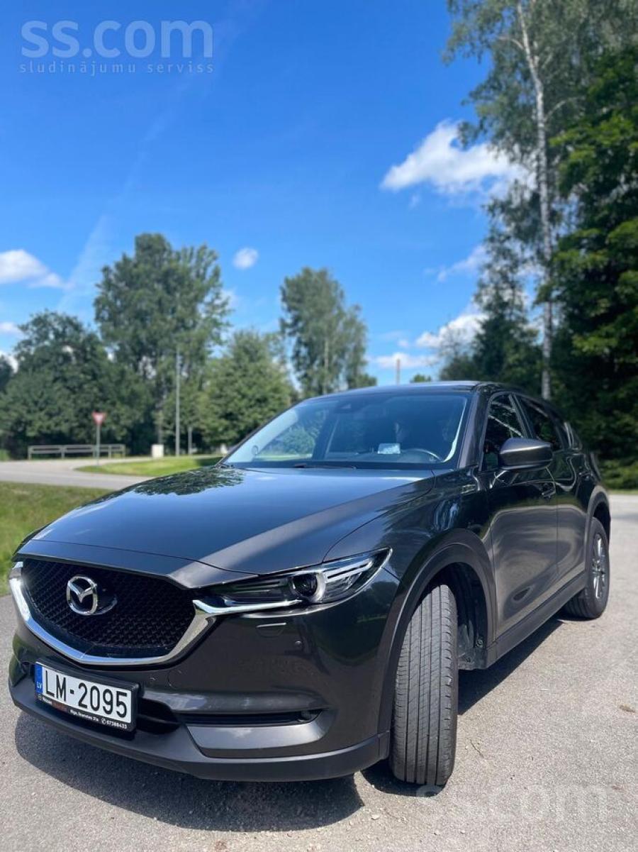 Brown Mazda CX-5 2018 in Riga, with an engine capacity of 2.00 L and mileage of 107 thousand km for 17500 €, photo 3 on AUTOMOTO.COM.LV