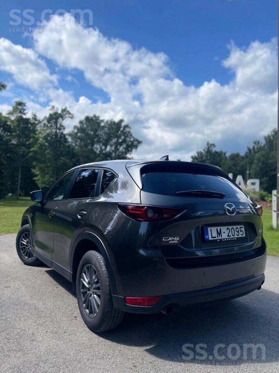Brown Mazda CX-5 2018 in Riga, with an engine capacity of 2.00 L and mileage of 107 thousand km for 17500 €, photo 5 on AUTOMOTO.COM.LV