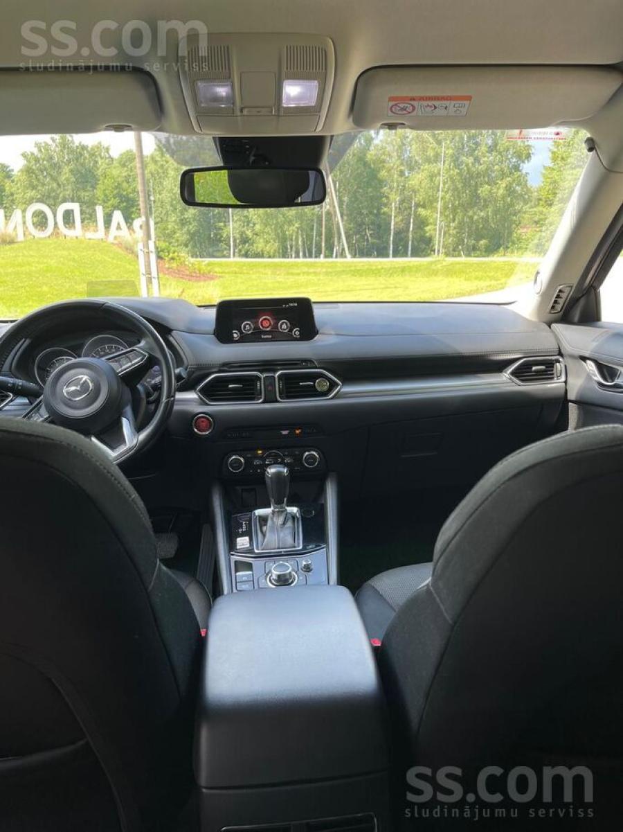 Brown Mazda CX-5 2018 in Riga, with an engine capacity of 2.00 L and mileage of 107 thousand km for 17500 €, photo 7 on AUTOMOTO.COM.LV