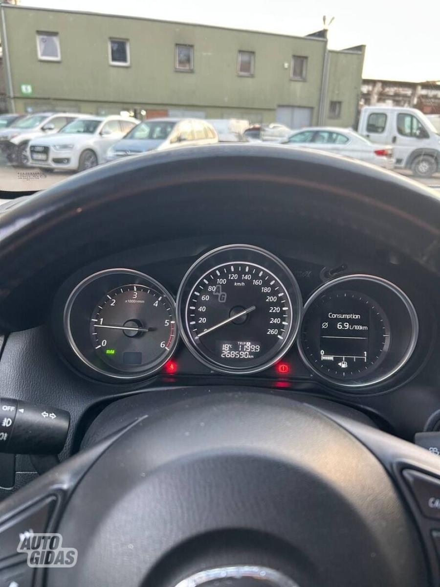Mazda CX-5 2014 Viļņa, ar dzinēja tilpumu 2.20 L un nobraukumu 269 tūkst. km par 6500 €, foto 7 vietnē AUTOMOTO.COM.LV