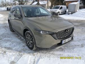 Green Mazda CX-5 2023 in Riga, with an engine capacity of 2.50 L and mileage of 52 thousand km for 25000 €, photo 4 on AUTOMOTO.COM.LV