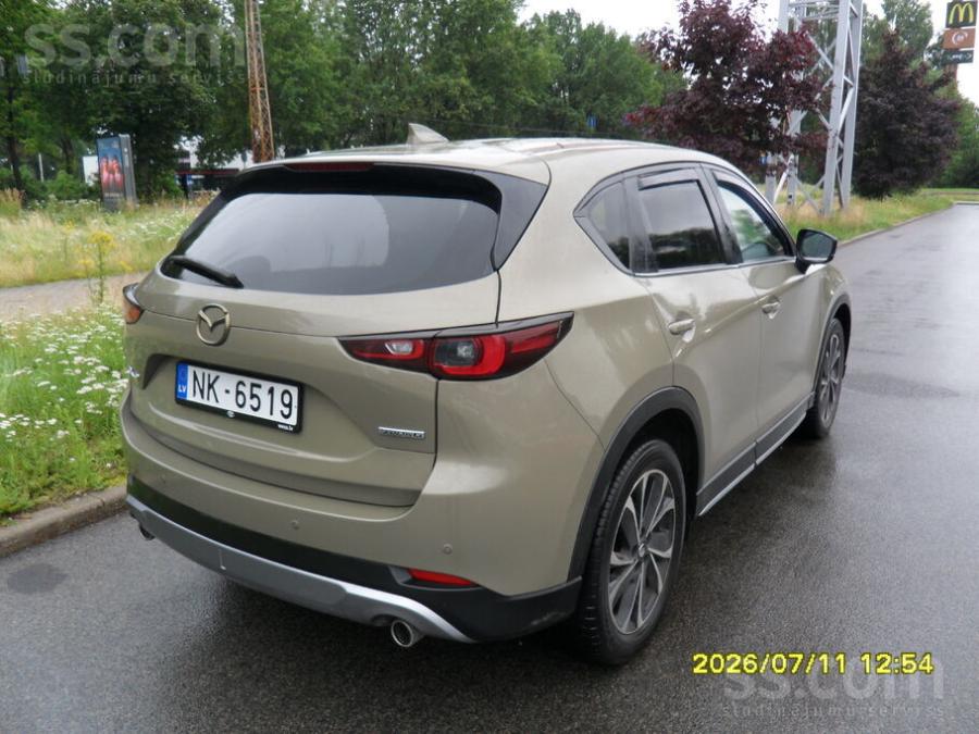 Zaļš Mazda CX-5 2023 Rīga, ar dzinēja tilpumu 2.50 L un nobraukumu 52 tūkst. km par 23500 €, foto 4 vietnē AUTOMOTO.COM.LV