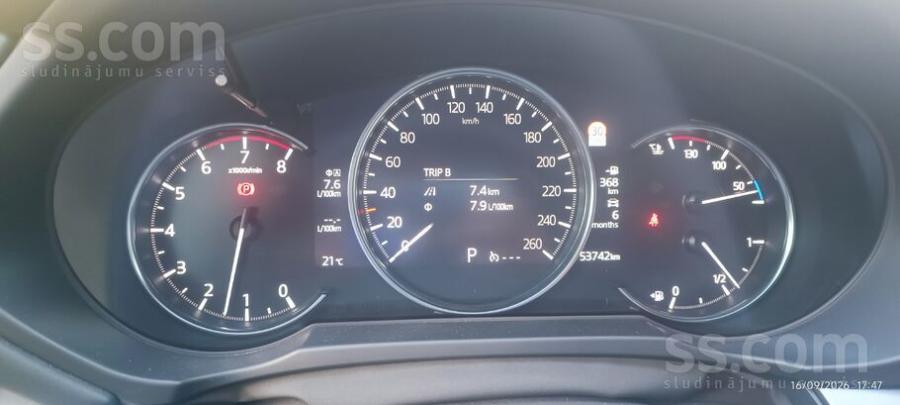 Зеленый Мазда СХ-5 2023 в Елгава, объемом двигателя 2.50 л и пробегом 54 тыс. км за 24500 €, фото 7 на AUTOMOTO.COM.LV