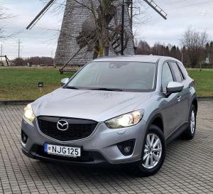 Pelēks Mazda CX-5 2012 Šauļi, ar dzinēja tilpumu 2.20 L un nobraukumu 211 tūkst. km par 5950 €, foto 2 vietnē AUTOMOTO.COM.LV