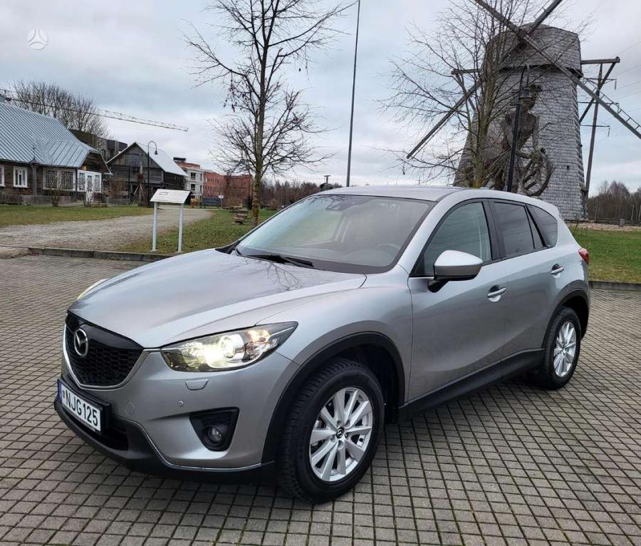 Pelēks Mazda CX-5 2012 Šauļi, ar dzinēja tilpumu 2.20 L un nobraukumu 211 tūkst. km par 5950 €, foto 3 vietnē AUTOMOTO.COM.LV