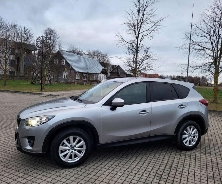 Pelēks Mazda CX-5 2012 Šauļi, ar dzinēja tilpumu 2.20 L un nobraukumu 211 tūkst. km par 5950 €, foto 4 vietnē AUTOMOTO.COM.LV
