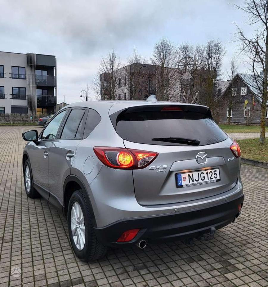 Pelēks Mazda CX-5 2012 Šauļi, ar dzinēja tilpumu 2.20 L un nobraukumu 211 tūkst. km par 5950 €, foto 7 vietnē AUTOMOTO.COM.LV