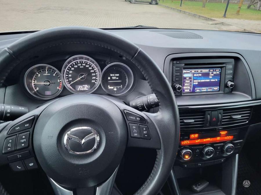 Pelēks Mazda CX-5 2012 Šauļi, ar dzinēja tilpumu 2.20 L un nobraukumu 211 tūkst. km par 5950 €, foto 10 vietnē AUTOMOTO.COM.LV