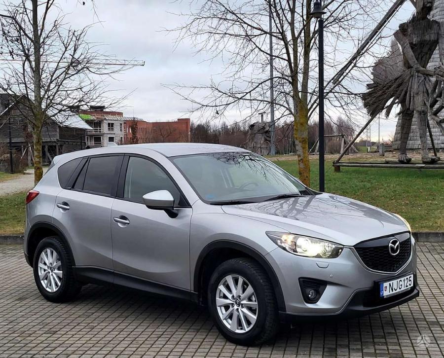 Pelēks Mazda CX-5 2012 Šauļi, ar dzinēja tilpumu 2.20 L un nobraukumu 211 tūkst. km par 5950 €, foto 14 vietnē AUTOMOTO.COM.LV