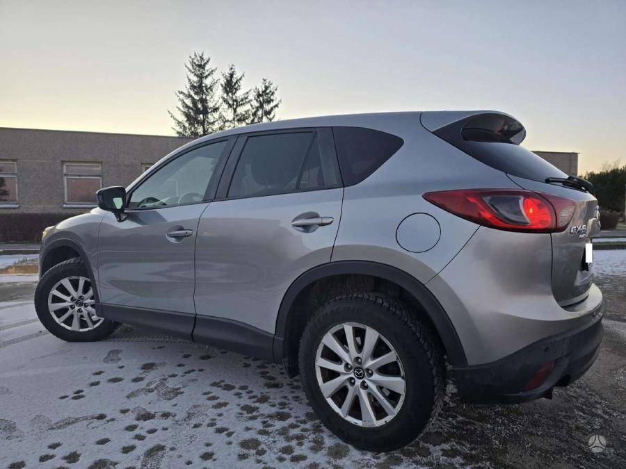 Grey Mazda CX-5 2012 in Siauliai, with an engine capacity of 2.20 L and mileage of 258 thousand km for 5990 €, photo 15 on AUTOMOTO.COM.LV
