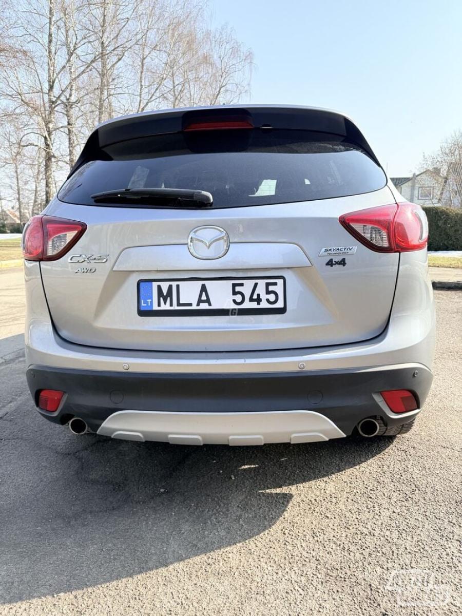 Grey Mazda CX-5 2012 in Sakiai, with an engine capacity of 2.20 L and mileage of 255 thousand km for 7000 €, photo 4 on AUTOMOTO.COM.LV