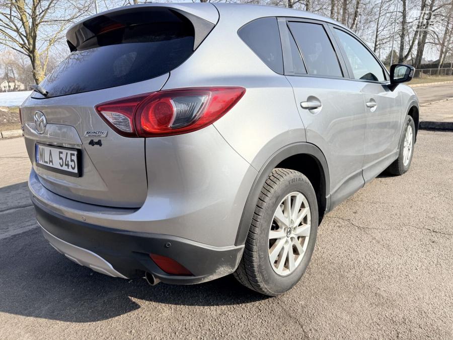 Grey Mazda CX-5 2012 in Sakiai, with an engine capacity of 2.20 L and mileage of 255 thousand km for 7000 €, photo 5 on AUTOMOTO.COM.LV