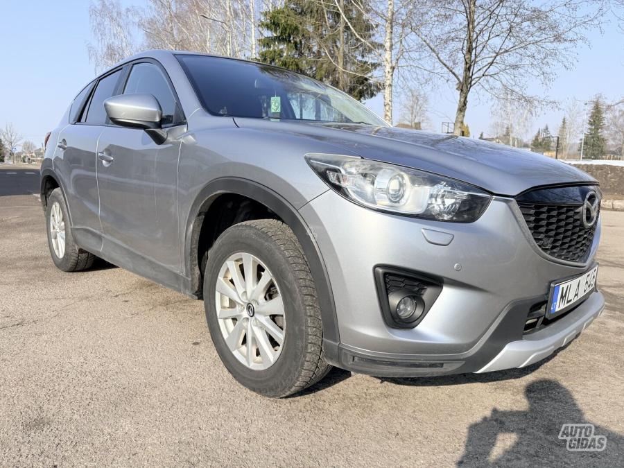 Grey Mazda CX-5 2012 in Sakiai, with an engine capacity of 2.20 L and mileage of 255 thousand km for 7000 €, photo 7 on AUTOMOTO.COM.LV
