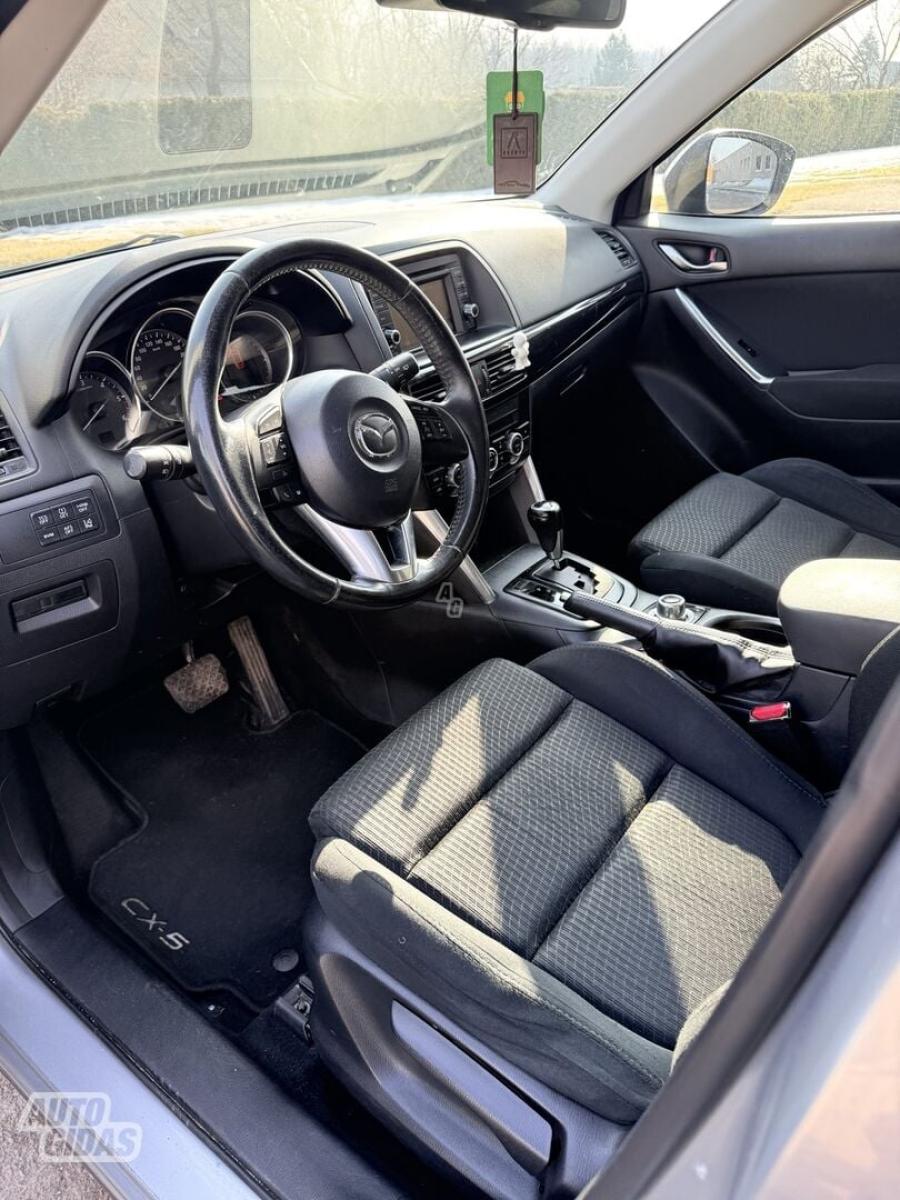 Grey Mazda CX-5 2012 in Sakiai, with an engine capacity of 2.20 L and mileage of 255 thousand km for 7000 €, photo 14 on AUTOMOTO.COM.LV