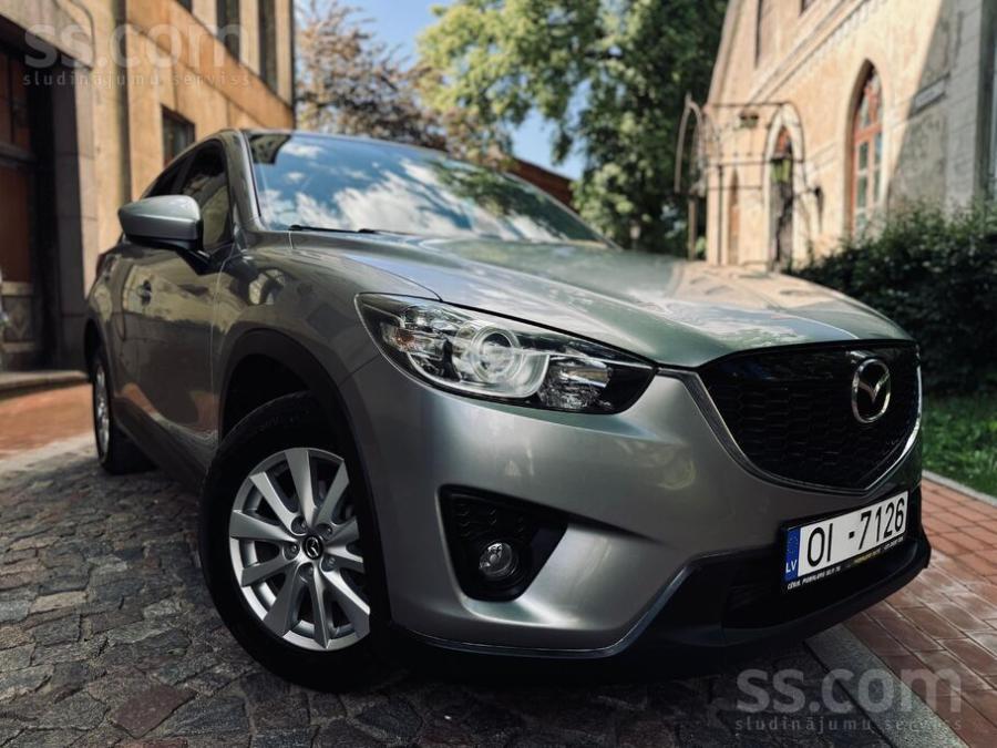 Pelēks Mazda CX-5 2012 Cēsis, ar dzinēja tilpumu 2.20 L un nobraukumu 0 tūkst. km par 6990 €, foto 1 vietnē AUTOMOTO.COM.LV