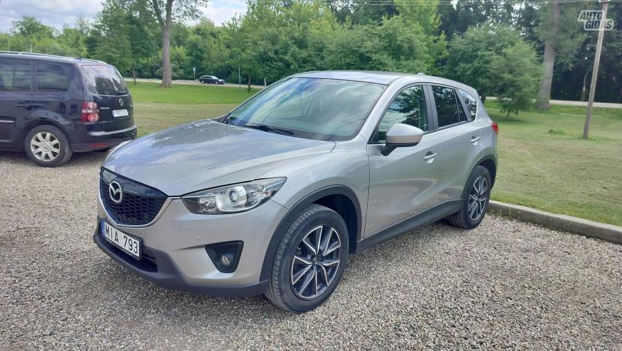 Grey Mazda CX-5 2012 in Jonava, with an engine capacity of 2.20 L and mileage of 184 thousand km for 6999 €, photo 1 on AUTOMOTO.COM.LV
