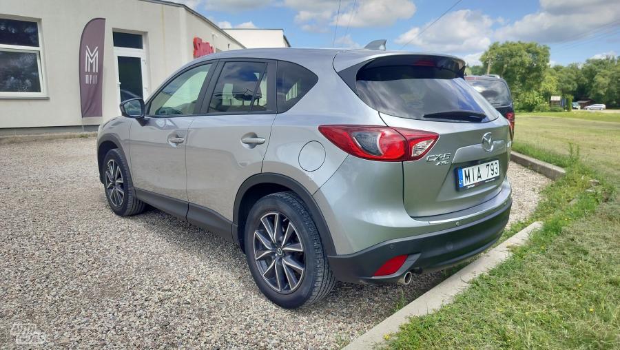 Grey Mazda CX-5 2012 in Jonava, with an engine capacity of 2.20 L and mileage of 184 thousand km for 6999 €, photo 4 on AUTOMOTO.COM.LV