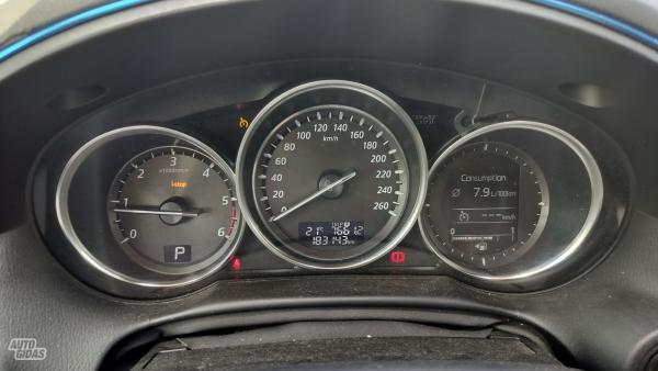 Grey Mazda CX-5 2012 in Jonava, with an engine capacity of 2.20 L and mileage of 184 thousand km for 6999 €, photo 6 on AUTOMOTO.COM.LV