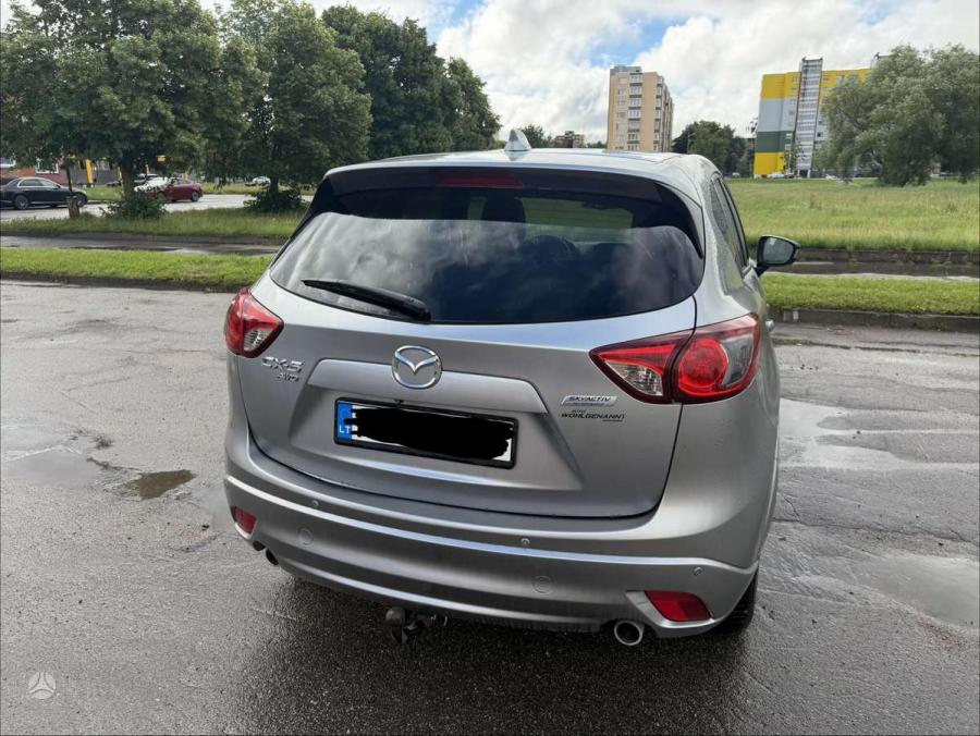 Grey Mazda CX-5 2012 in Siauliai, with an engine capacity of 2.19 L and mileage of 240 thousand km for 3400 €, photo 6 on AUTOMOTO.COM.LV