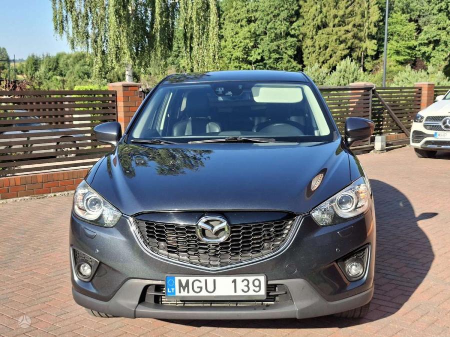 Pelēks Mazda CX-5 2012 Telšiai, ar dzinēja tilpumu 2.19 L un nobraukumu 205 tūkst. km par 7000 €, foto 3 vietnē AUTOMOTO.COM.LV