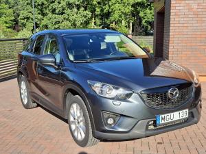 Pelēks Mazda CX-5 2012 Telšiai, ar dzinēja tilpumu 2.19 L un nobraukumu 205 tūkst. km par 7000 €, foto 4 vietnē AUTOMOTO.COM.LV