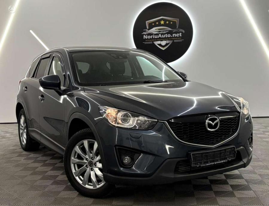 Grey Mazda CX-5 2012 in Marijampole, with an engine capacity of 2.19 L and mileage of 192 thousand km for 6999 €, photo 1 on AUTOMOTO.COM.LV