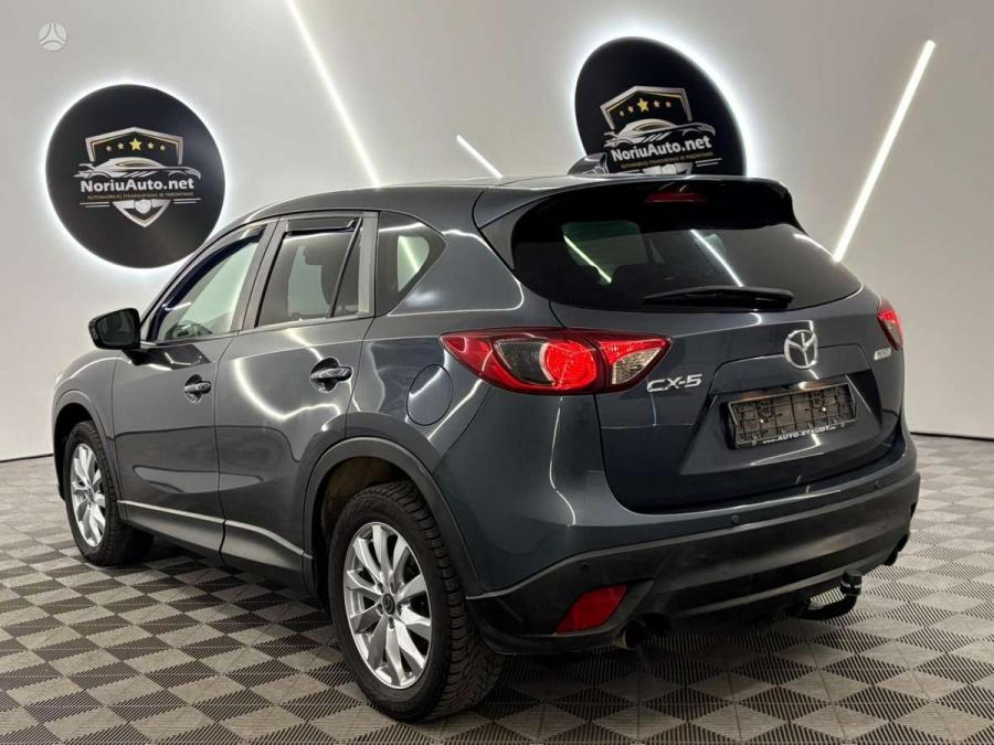 Grey Mazda CX-5 2012 in Marijampole, with an engine capacity of 2.19 L and mileage of 192 thousand km for 6999 €, photo 29 on AUTOMOTO.COM.LV