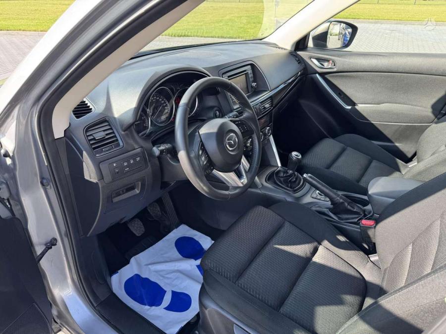 Pelēks Mazda CX-5 2012 Telšiai, ar dzinēja tilpumu 2.19 L un nobraukumu 197 tūkst. km par 6300 €, foto 14 vietnē AUTOMOTO.COM.LV