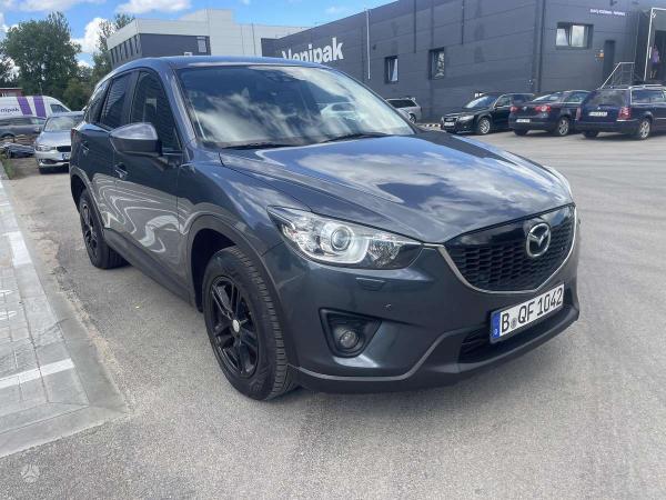 Pelēks Mazda CX-5 2012 Panevēža, ar dzinēja tilpumu 2.19 L un nobraukumu 220 tūkst. km par 6700 €, foto 5 vietnē AUTOMOTO.COM.LV