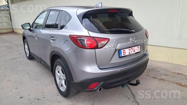 Pelēks Mazda CX-5 2012 Ogre, ar dzinēja tilpumu 2.20 L un nobraukumu 169 tūkst. km par 7550 €, foto 3 vietnē AUTOMOTO.COM.LV