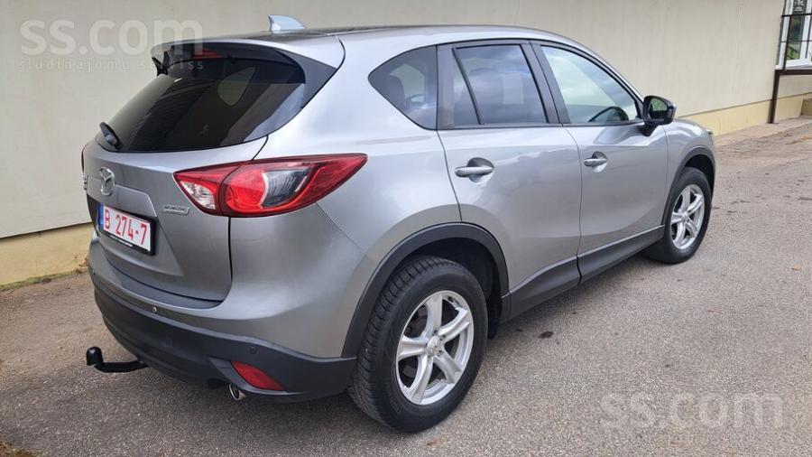Grey Mazda CX-5 2012 in Ogre, with an engine capacity of 2.20 L and mileage of 169 thousand km for 7550 €, photo 5 on AUTOMOTO.COM.LV