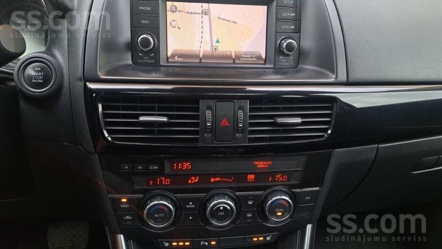Grey Mazda CX-5 2012 in Ogre, with an engine capacity of 2.20 L and mileage of 169 thousand km for 7550 €, photo 18 on AUTOMOTO.COM.LV