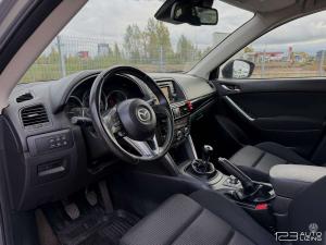 Pelēks Mazda CX-5 2012 Tauragė, ar dzinēja tilpumu 2.20 L un nobraukumu 295 tūkst. km par 4999 €, foto 9 vietnē AUTOMOTO.COM.LV