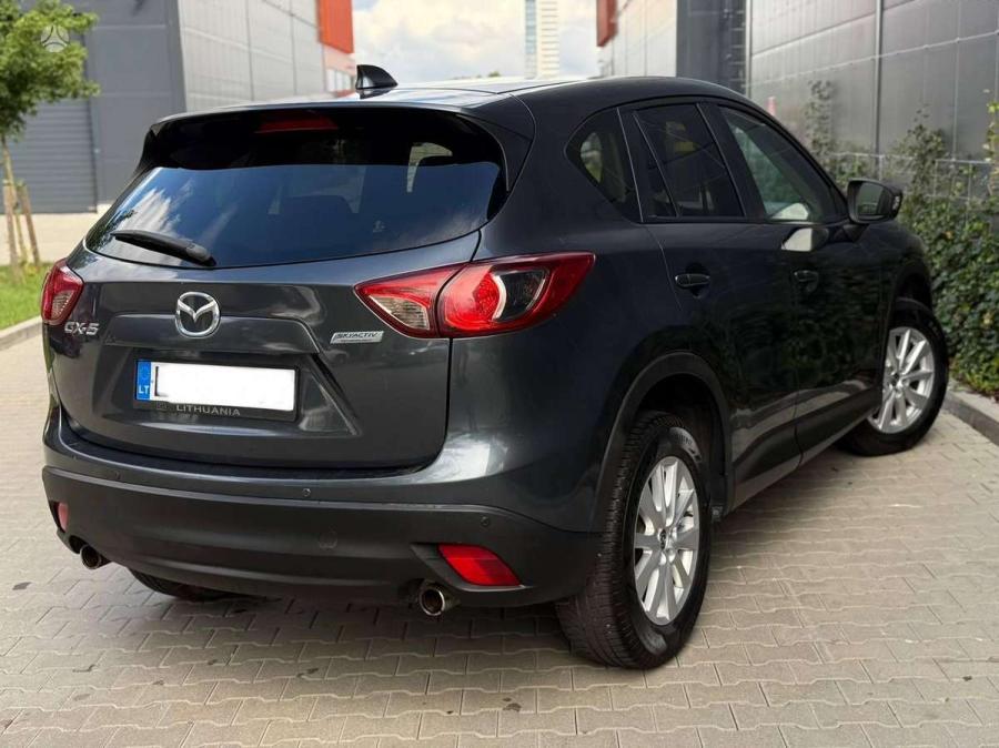 Pelēks Mazda CX-5 2013 Klaipėda, ar dzinēja tilpumu 2.19 L un nobraukumu 297 tūkst. km par 6750 €, foto 11 vietnē AUTOMOTO.COM.LV