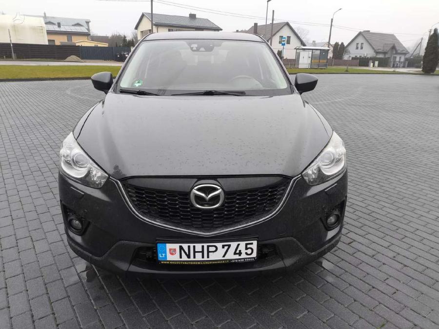 Grey Mazda CX-5 2013 in Siauliai, with an engine capacity of 2.20 L and mileage of 250 thousand km for 3490 €, photo 2 on AUTOMOTO.COM.LV