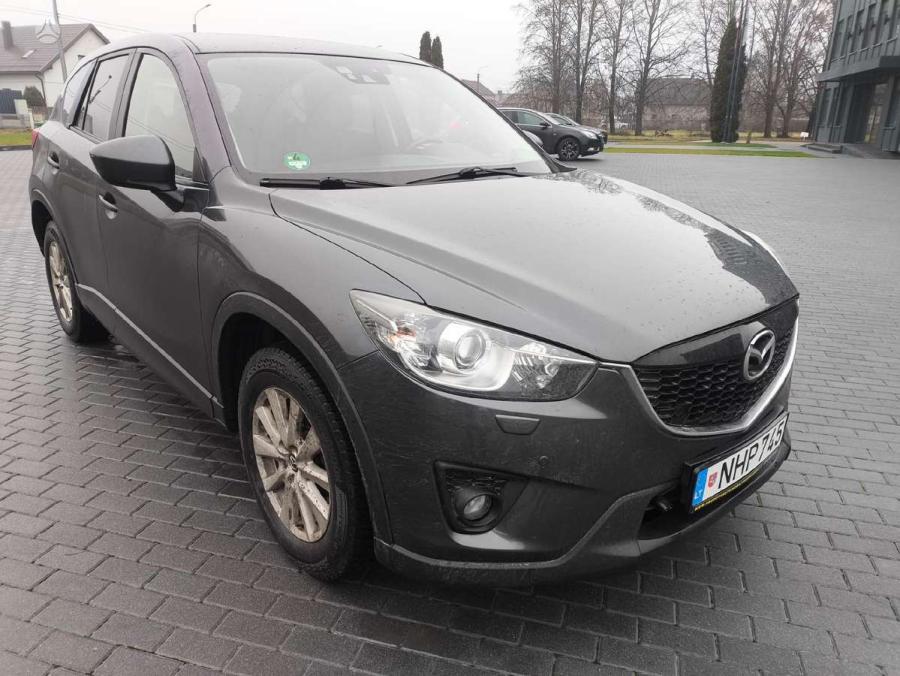 Grey Mazda CX-5 2013 in Siauliai, with an engine capacity of 2.20 L and mileage of 250 thousand km for 3490 €, photo 3 on AUTOMOTO.COM.LV