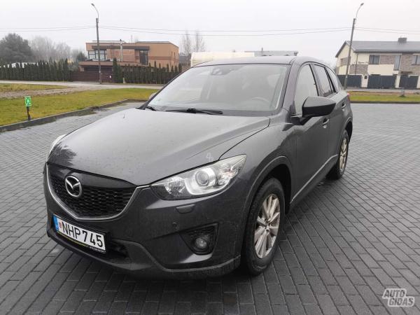 Pelēks Mazda CX-5 2013 Šauļi, ar dzinēja tilpumu 2.20 L un nobraukumu 250 tūkst. km par 3490 €, foto 1 vietnē AUTOMOTO.COM.LV