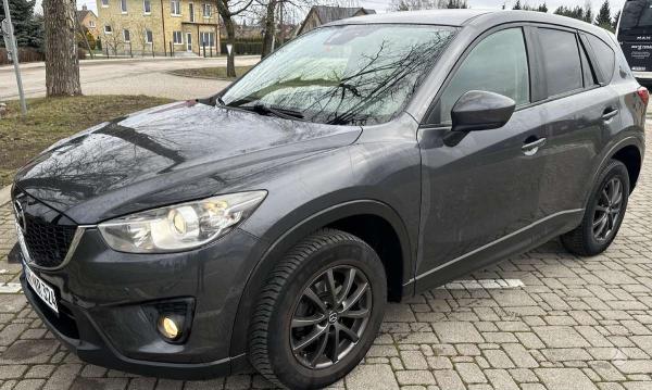 Pelēks Mazda CX-5 2013 Kelmė, ar dzinēja tilpumu 2.20 L un nobraukumu 223 tūkst. km par 6999 €, foto 1 vietnē AUTOMOTO.COM.LV