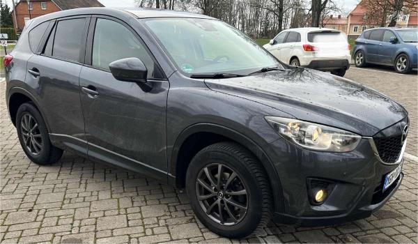 Grey Mazda CX-5 2013 in Kelme, with an engine capacity of 2.20 L and mileage of 223 thousand km for 6999 €, photo 2 on AUTOMOTO.COM.LV