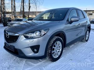 Grey Mazda CX-5 2013 in Riga, with an engine capacity of 2.20 L and mileage of 0 thousand km for 7550 €, photo  on AUTOMOTO.COM.LV